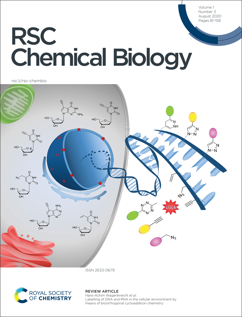 1 year of RSC Chemical Biology – the covers – RSC Chemical Biology Blog