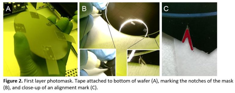 Multilayer photolithography with manual photomask alignment – Chips and ...
