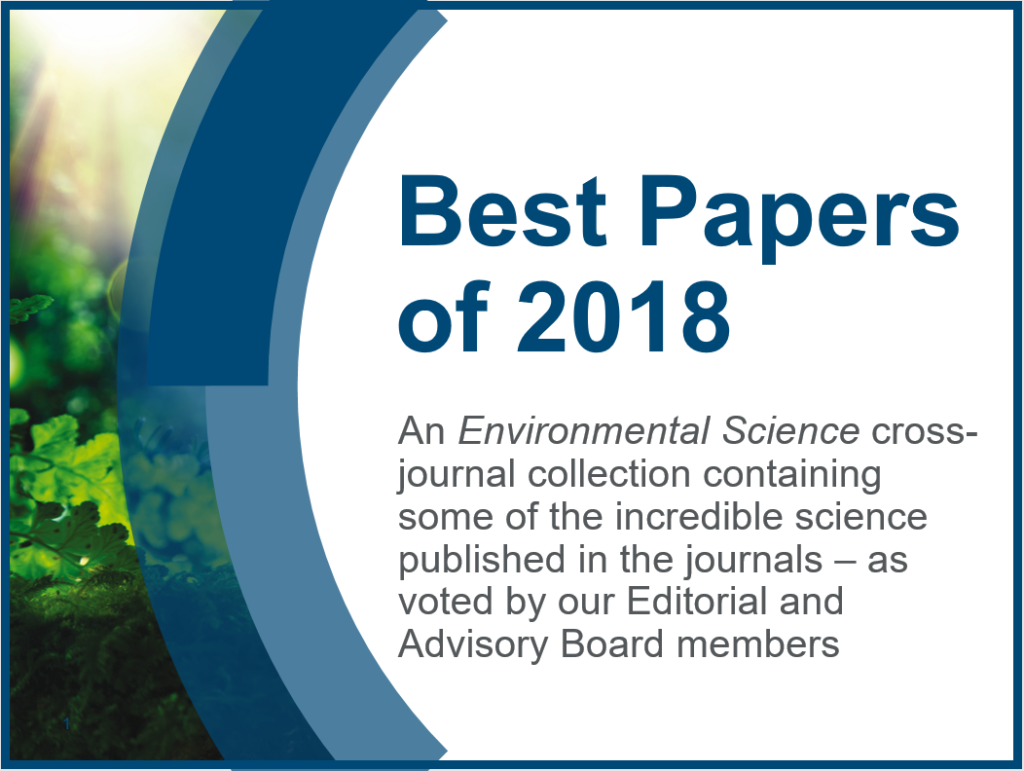 Themed Collections – Environmental Science: Processes & Impacts blog