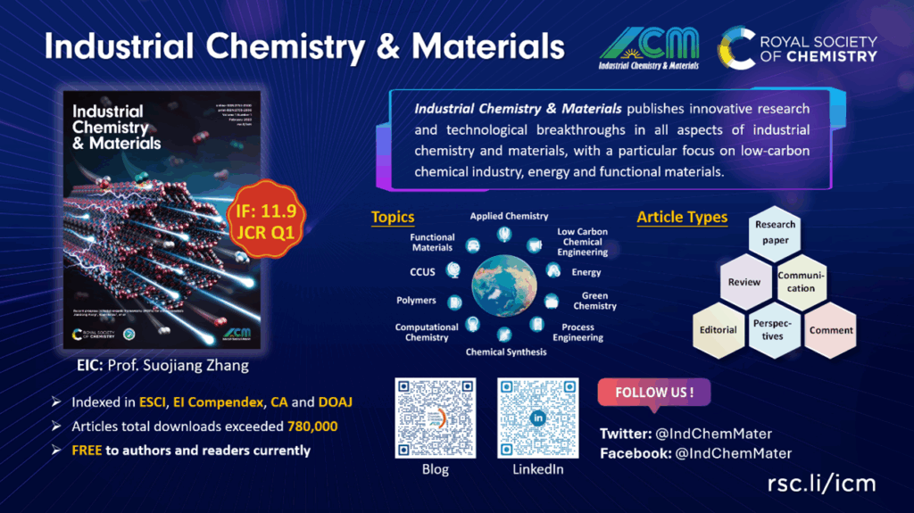 Industrial Chemistry & Materials Blog