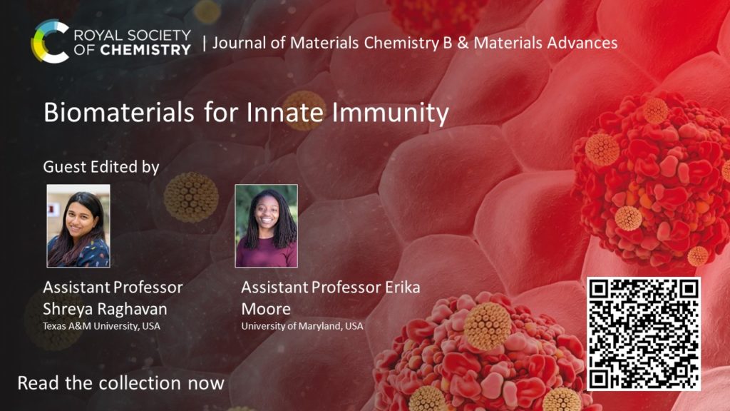 Biomaterials for Innate Immunity collection – Journal of Materials ...
