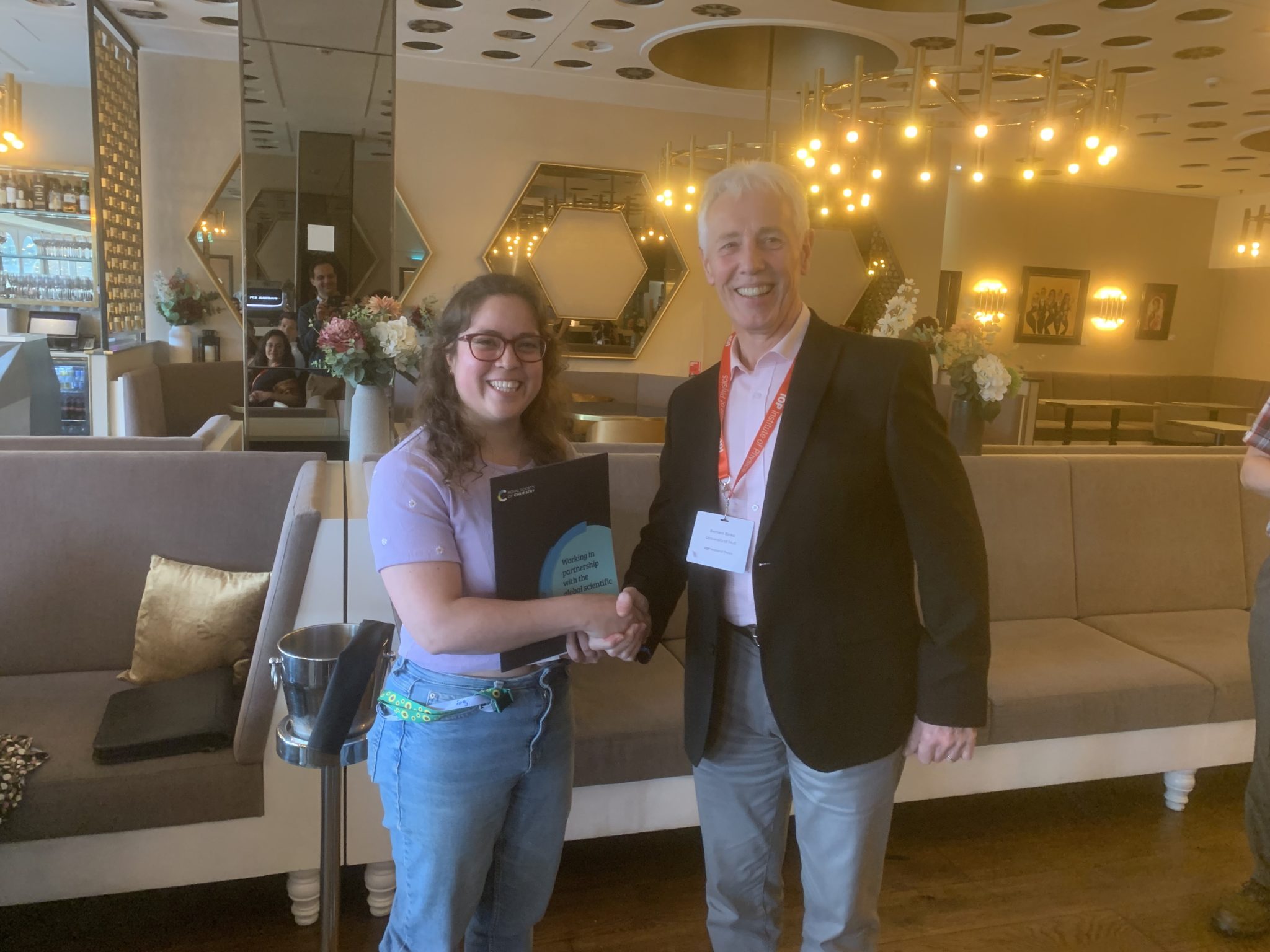 Congratulations to the prize winners at the Particles at Liquid ...