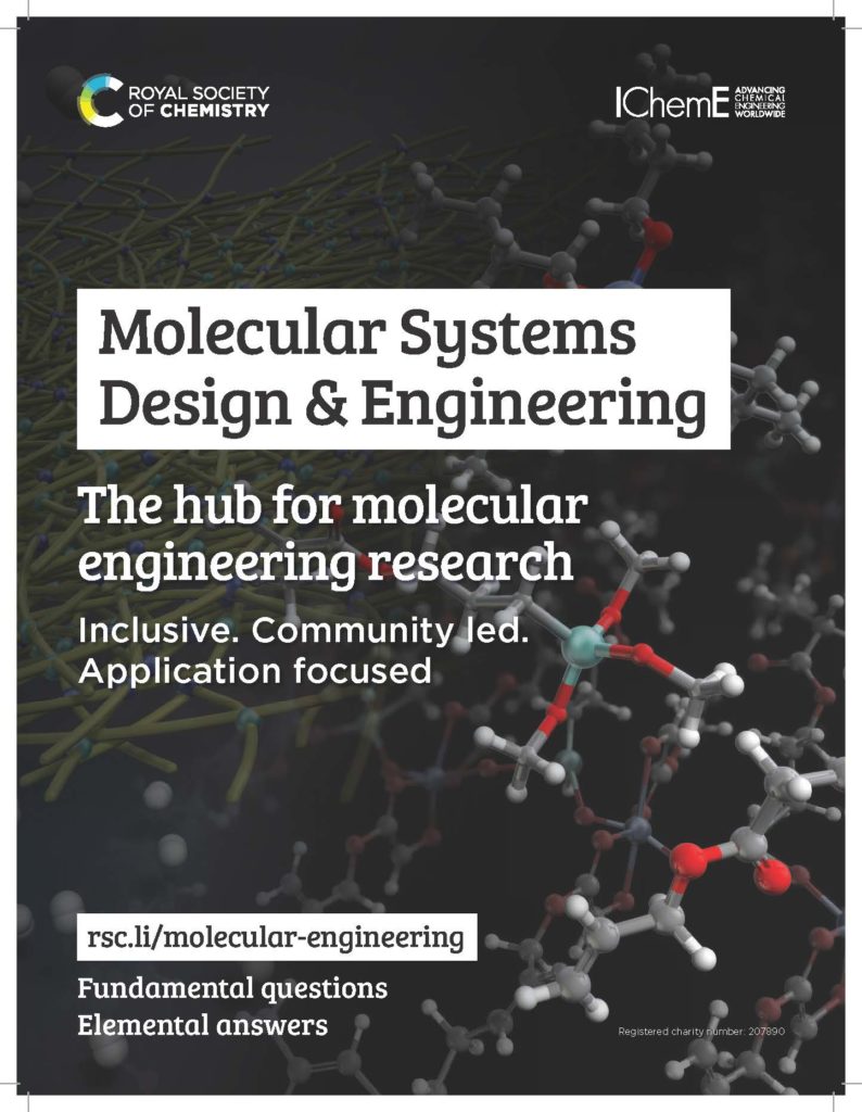 Molecular Systems Design & Engineering Blog