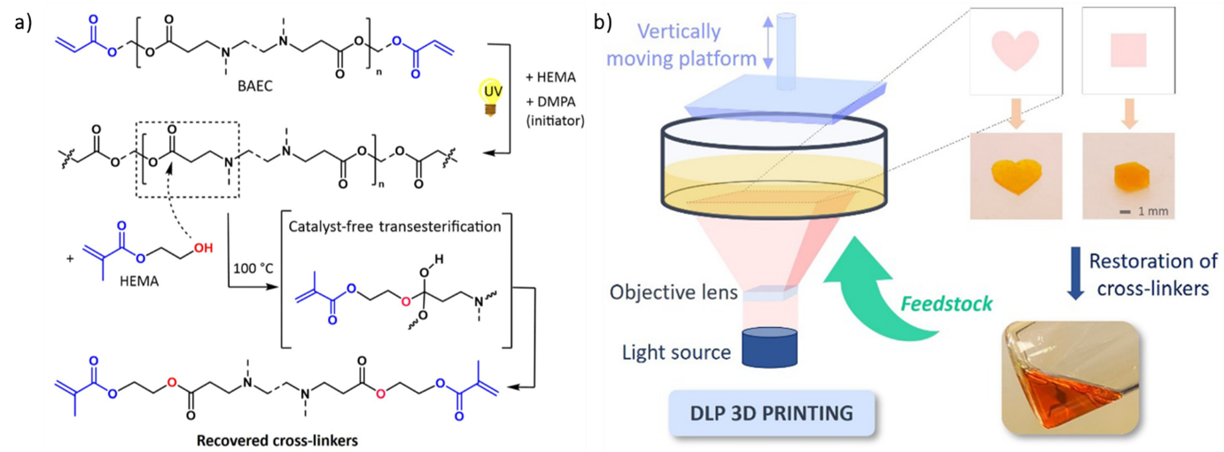 Closed-loop 3D printing based on dynamic chemistry – Materials Horizons ...