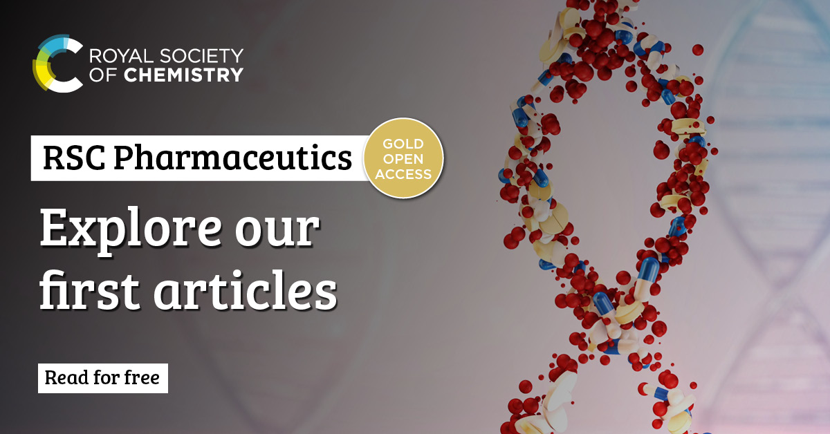 First Articles now Available from RSC Pharmaceutics – RSC Americas Blog