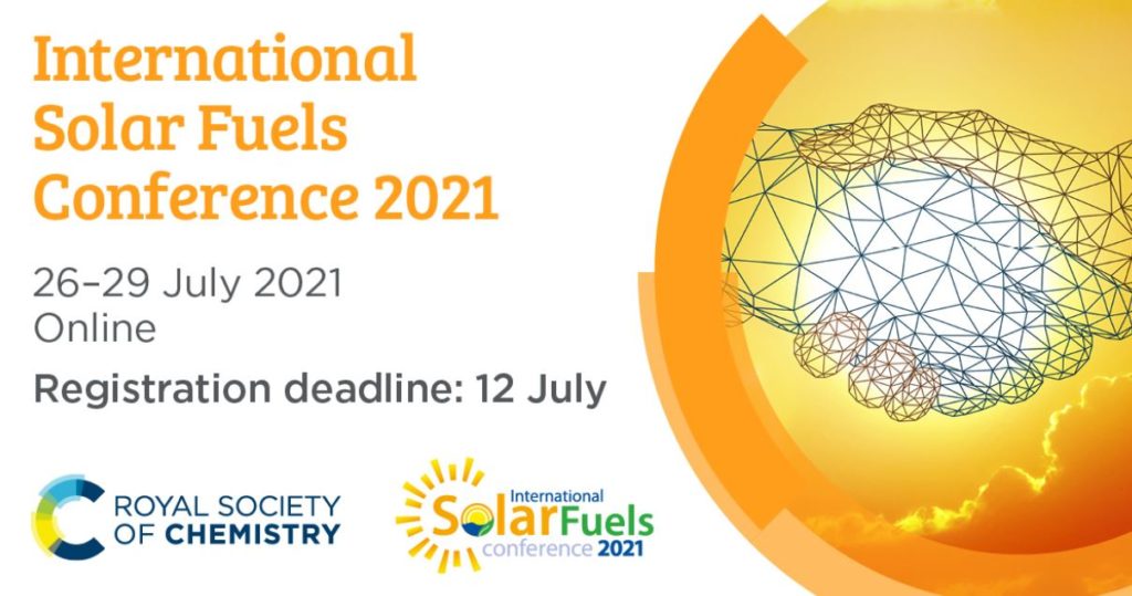International Solar Fuels Conference 2021 – Sustainable Energy & Fuels Blog