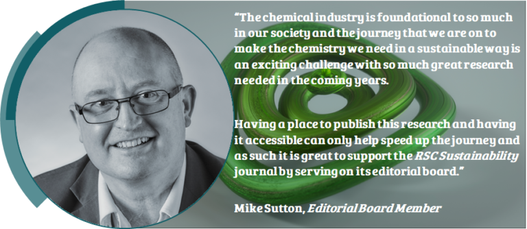Dr Mike Sutton joins RSC Sustainability as Editorial Board Member – RSC ...